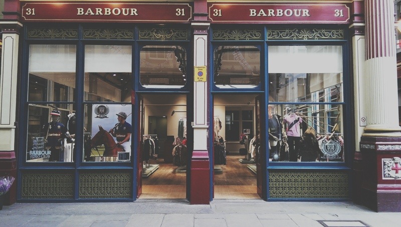 Retail: Barbour Shop at Leadenhall Market – London - Marcus Troy